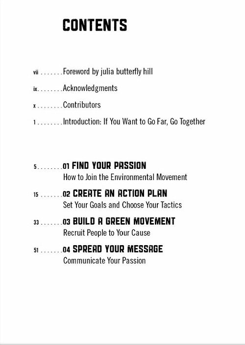 The Young Activist's Guide to Building a Green Movement and Changing t ...